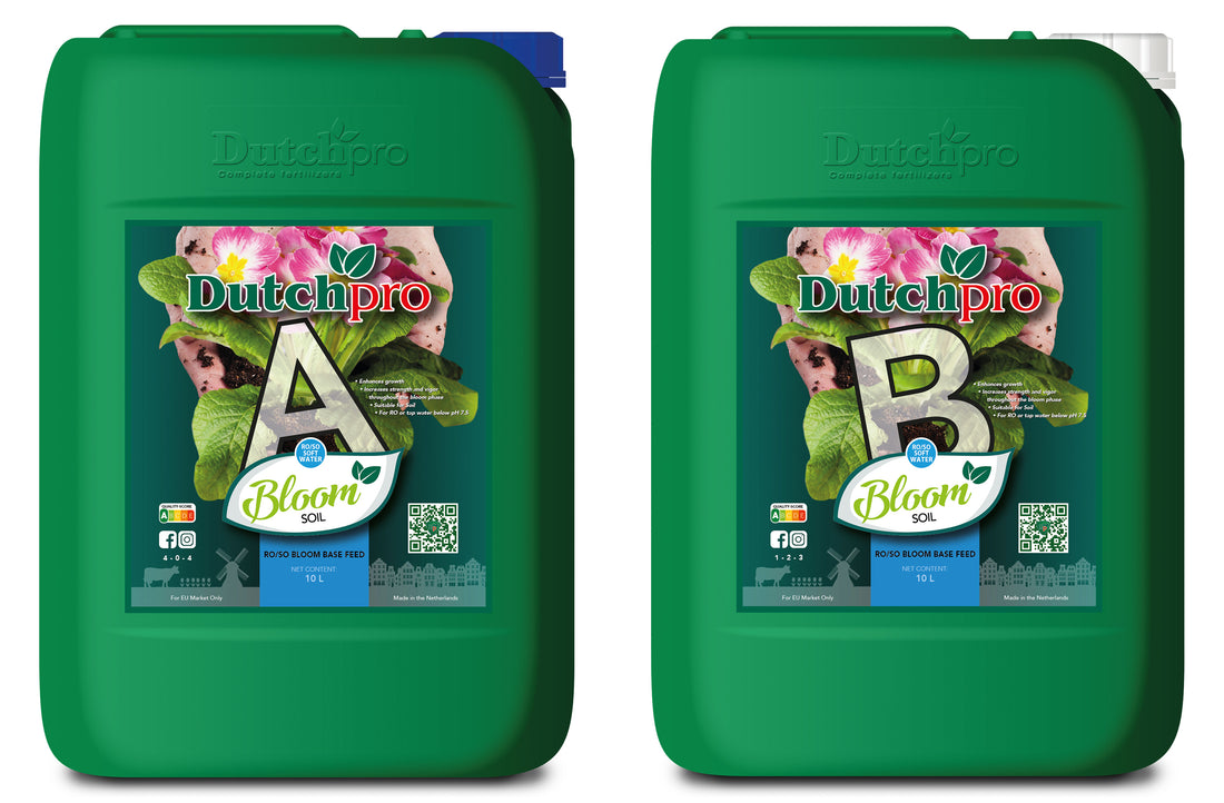 A+B Bloom Base Feed Soil (RO/Soft Water) – Dutchpro